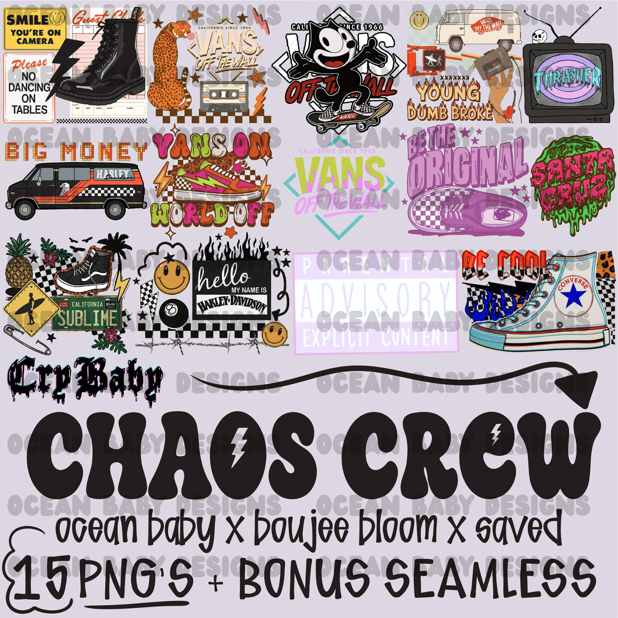 CHAOS CREW COLLAB – Ocean Baby Designs